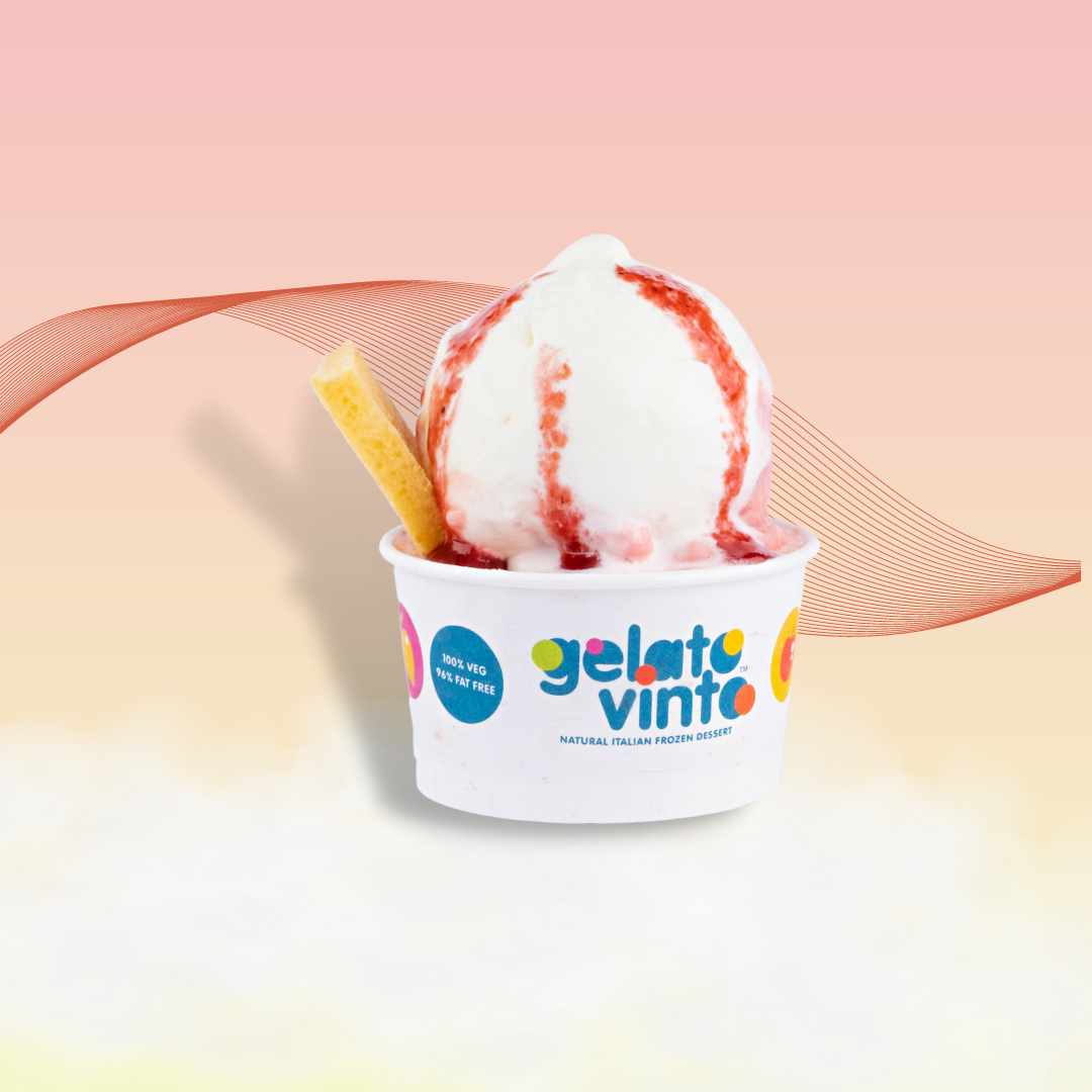 Strawberry Cheese Cake – Gelato Vinto