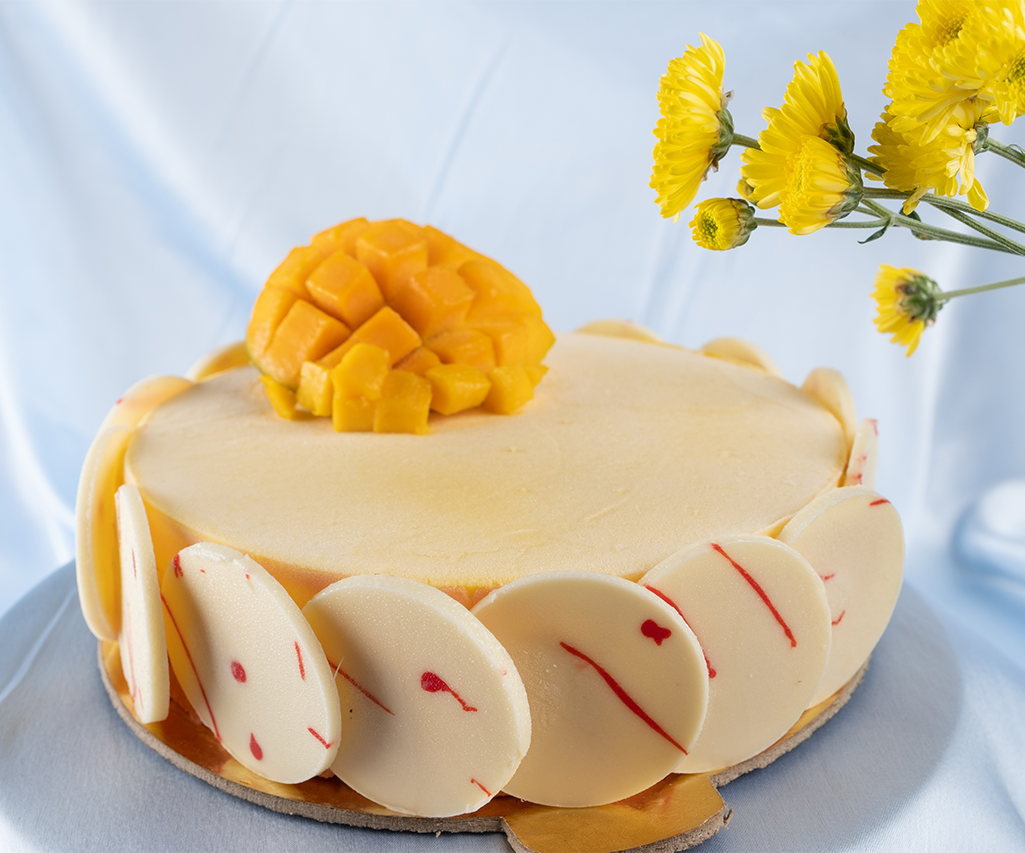 Mango Strawberry Cake – Gelato Vinto